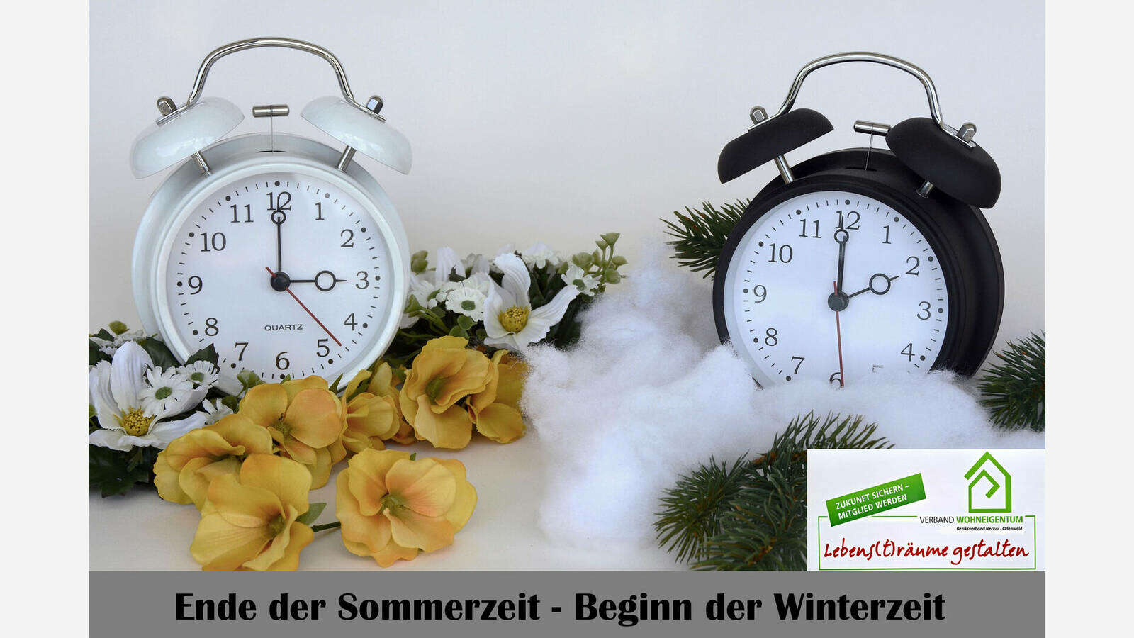 Nicht verpassen! Ende der Sommerzeit - Beginn der Winterzeit | Verband ...