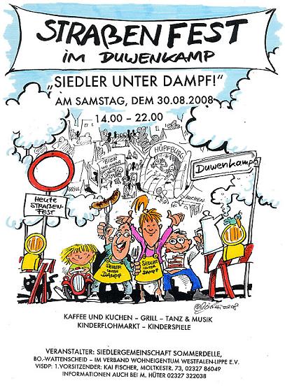 Straßenfest 2008 | Verband Wohneigentum e.V.
